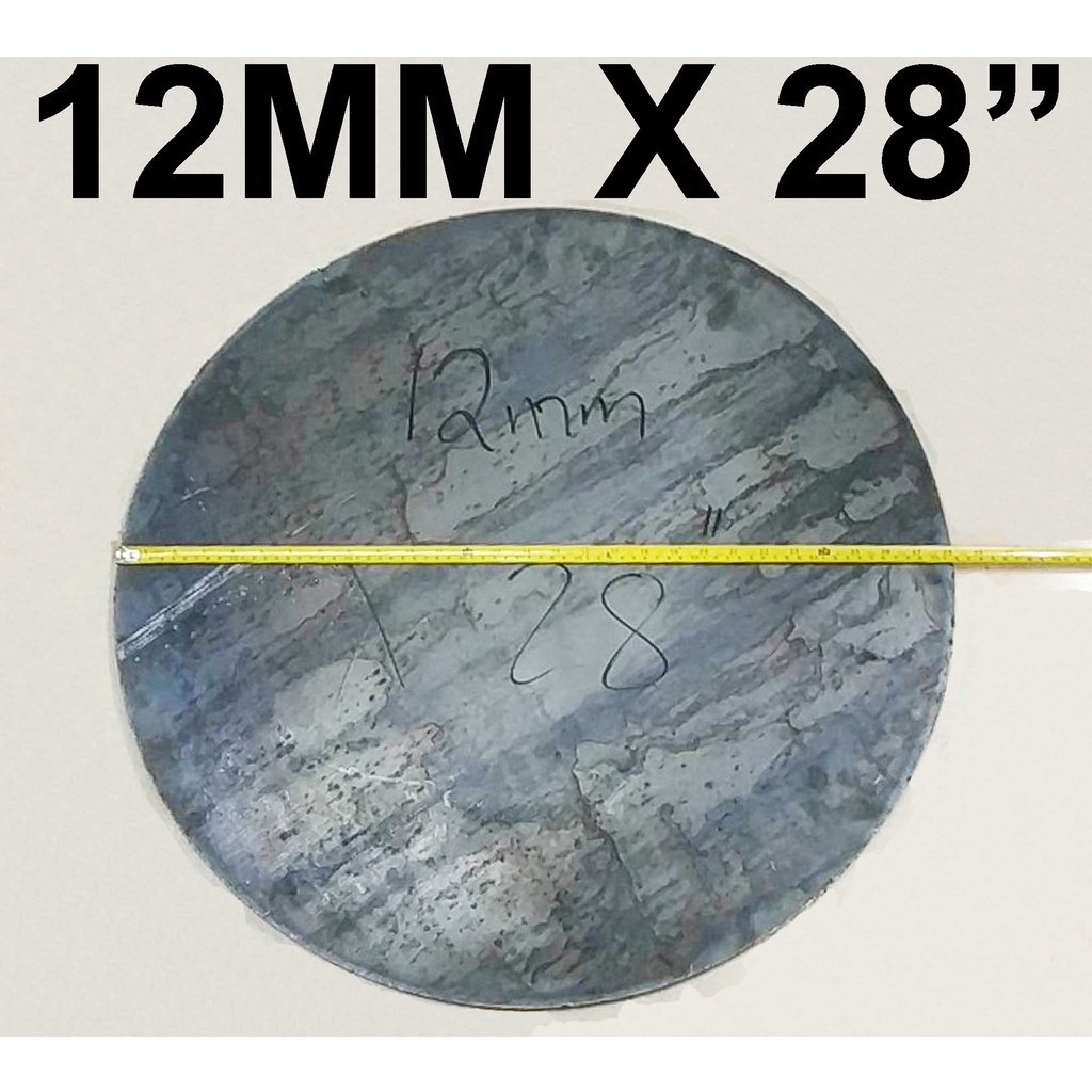 MS BASE PLATE 12MM X 28" MILD STEEL CIRCLE ...