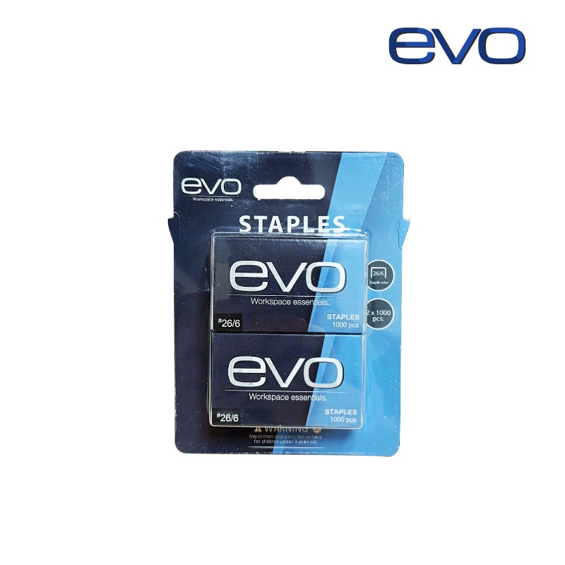 EVO Staple Wires No.26/6 (2x1,000pcs) | Shopee Philippines