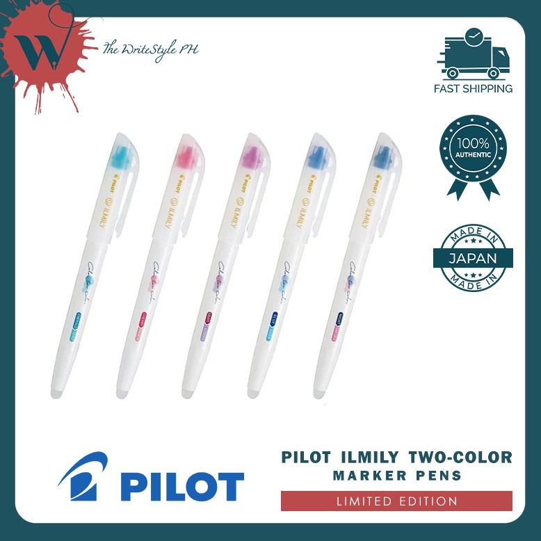 Pilot ILMILY Two-Color Marker Pen (Limited Edition) | Shopee Philippines