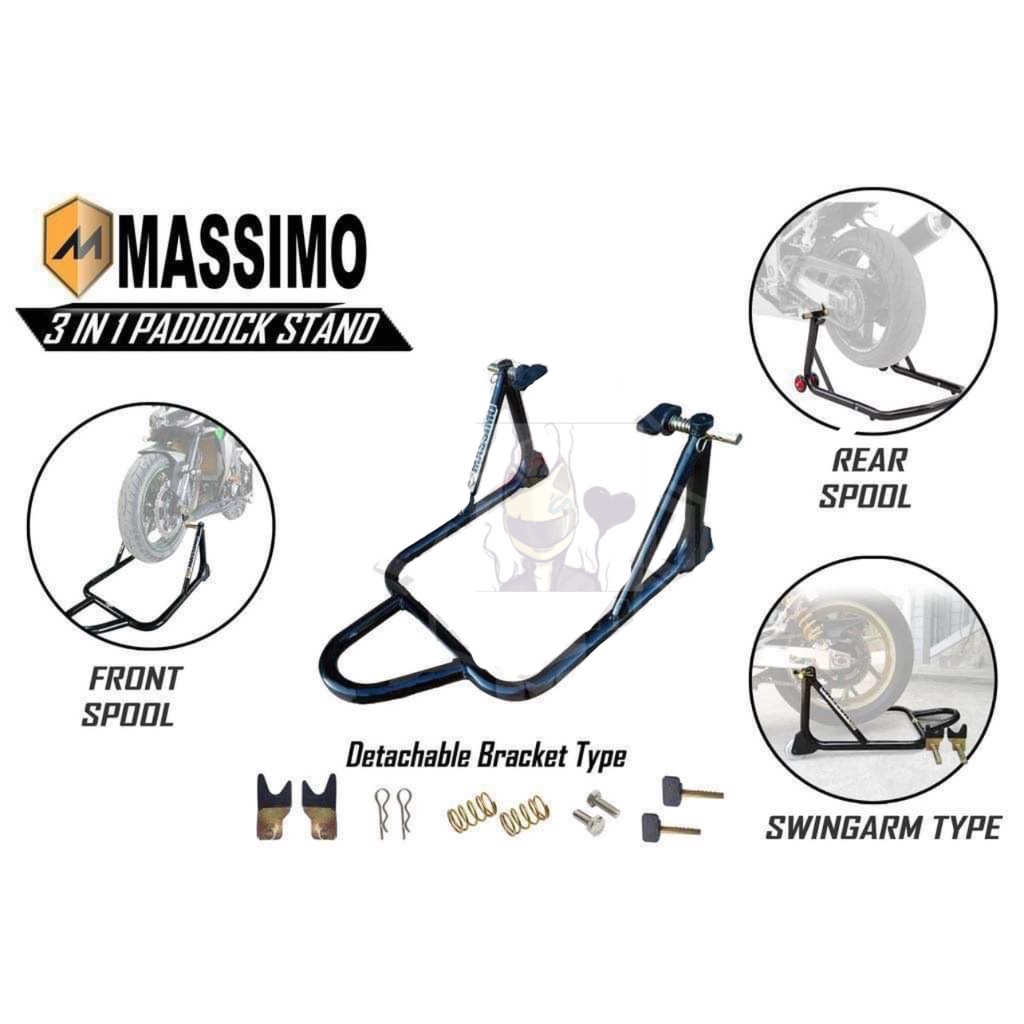 paddock stand 3in1 masimo alloy | Shopee Philippines