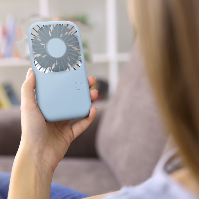 Mini Portable Pocket Fan Cool Air Hand Held Travel Cooling Rechargeable ...
