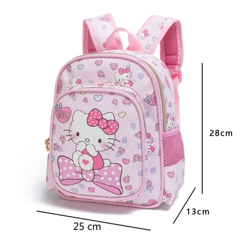 Hello kitty leather backpack 11inchs . | Shopee Philippines