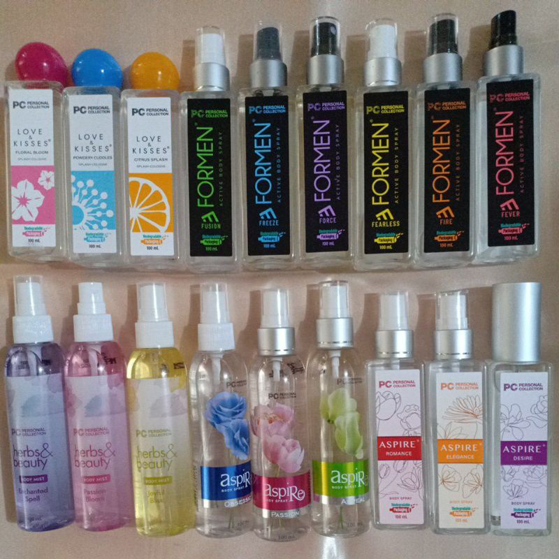 FORMEN BODY SPRAY FIRE, FREEZE, FUSION, FEVER, FEARLESS, FORCE/ ASPIRE ...