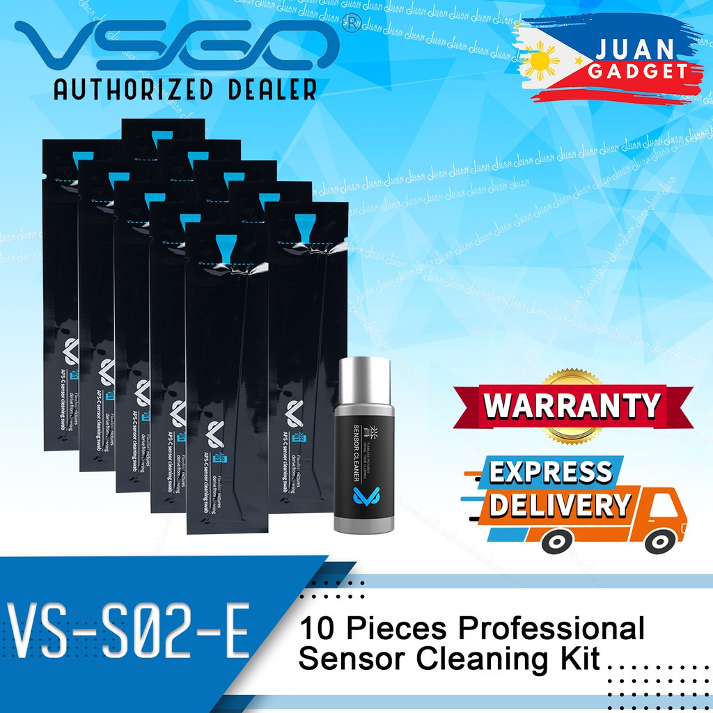♘VSGO VS-S02-E Photo Professional APS-C Sensor Cleaning Swabs for DSLR ...