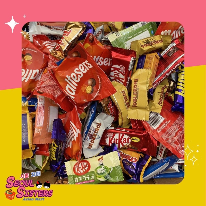 Assorted Mini Chocolates Toblerone / Cadbury / Kitkat / Twix / Malteser ...
