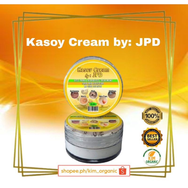 Authentic Kasoy Cream by JPD (2ml) w/ oil | Shopee Philippines