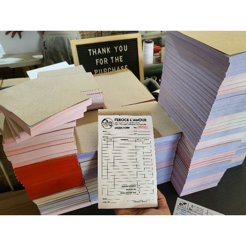 4x5 Customized/Carbonized-PURCHASE ORDER, GAS P.O, REQUISITION ...