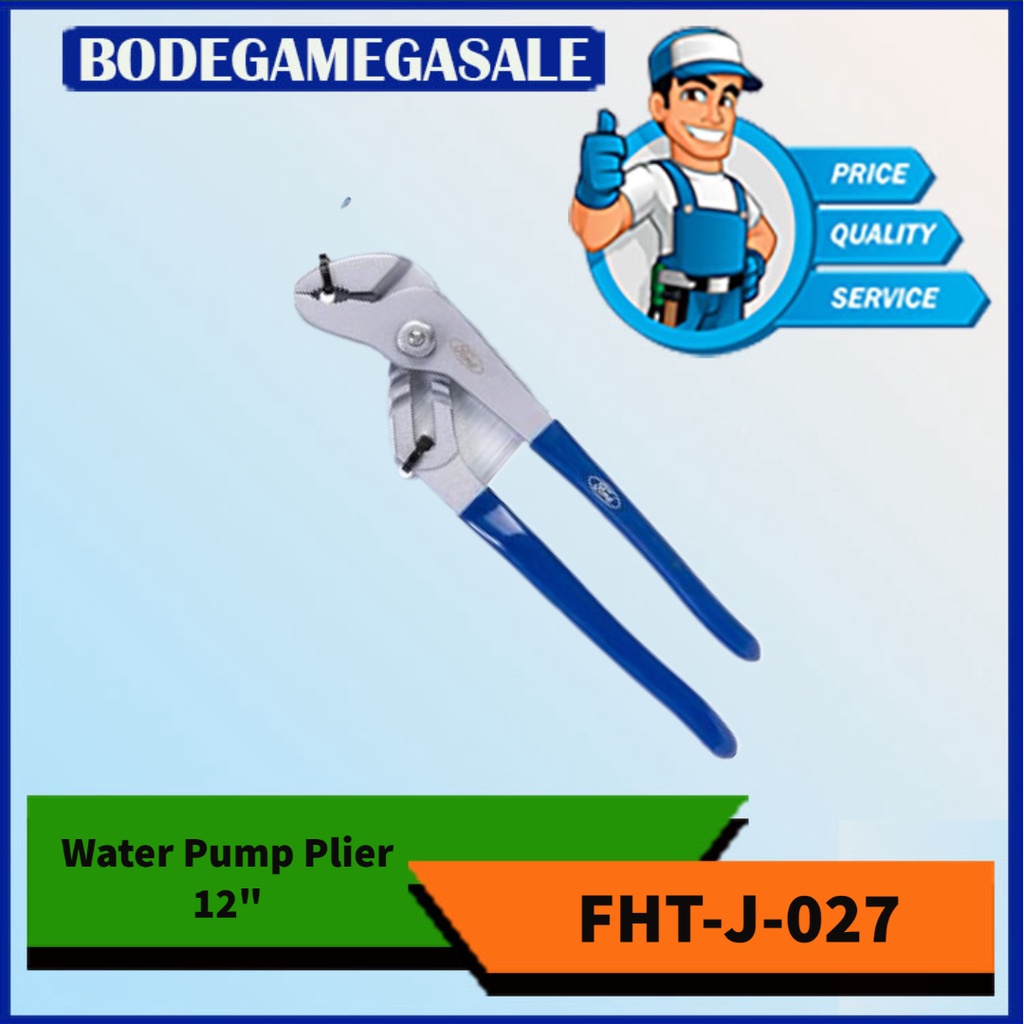 ¤ Ford Tools Heavy Duty Groove Joint Water Pump Plier, 12 Inch, FHT-J-027 | Shopee Philippines