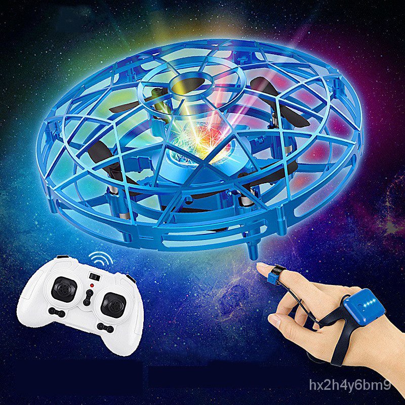 UFO RC Drone Mini Helicopter Infrared Hand Induction Aircraft ...
