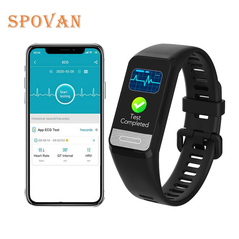 2022 Wearable ECG Monitor Best ECG PPG Smartwatch With Blood Pressure ...