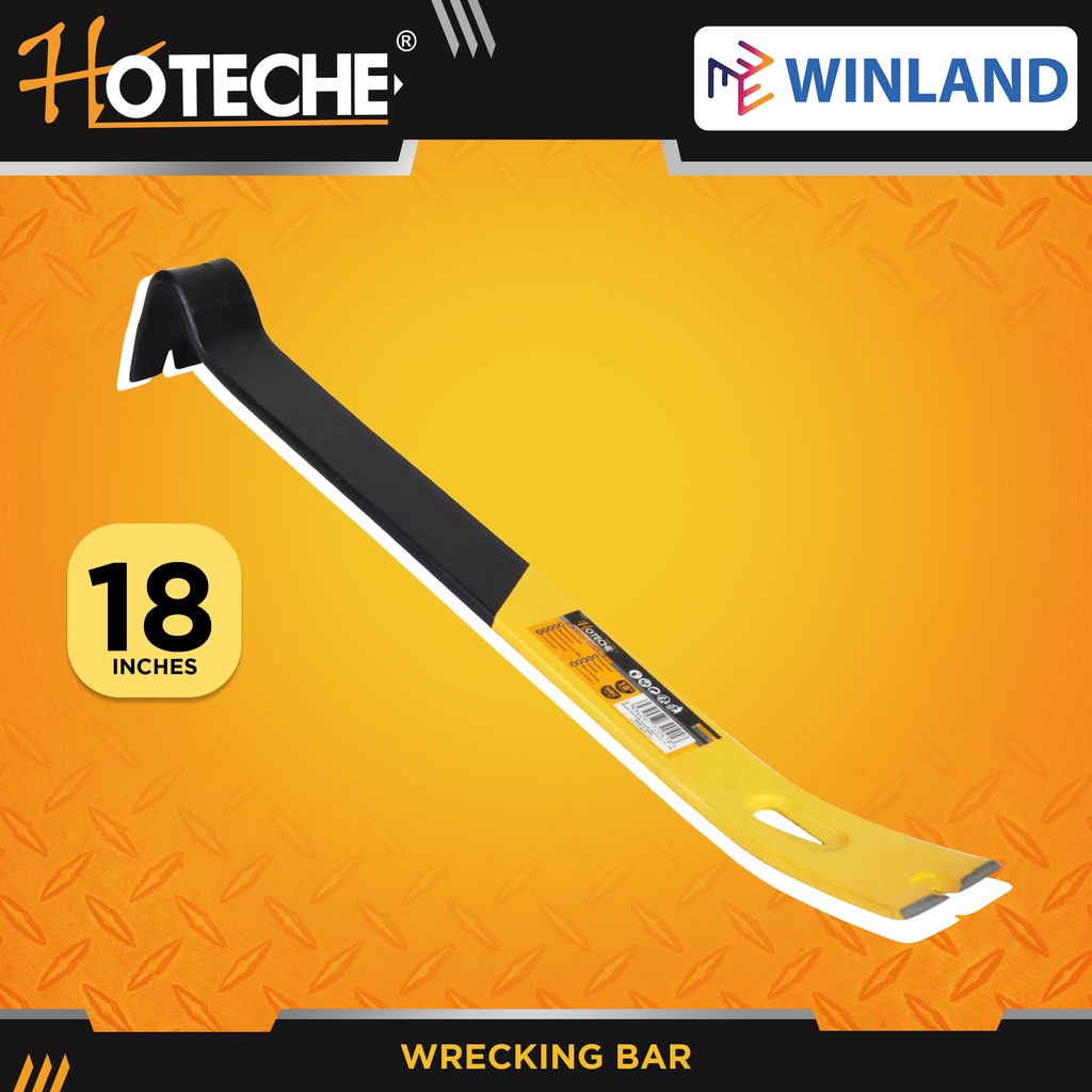 Hoteche by Winland 18Inches / 450mm Wrecking Bar 393175 | Shopee ...
