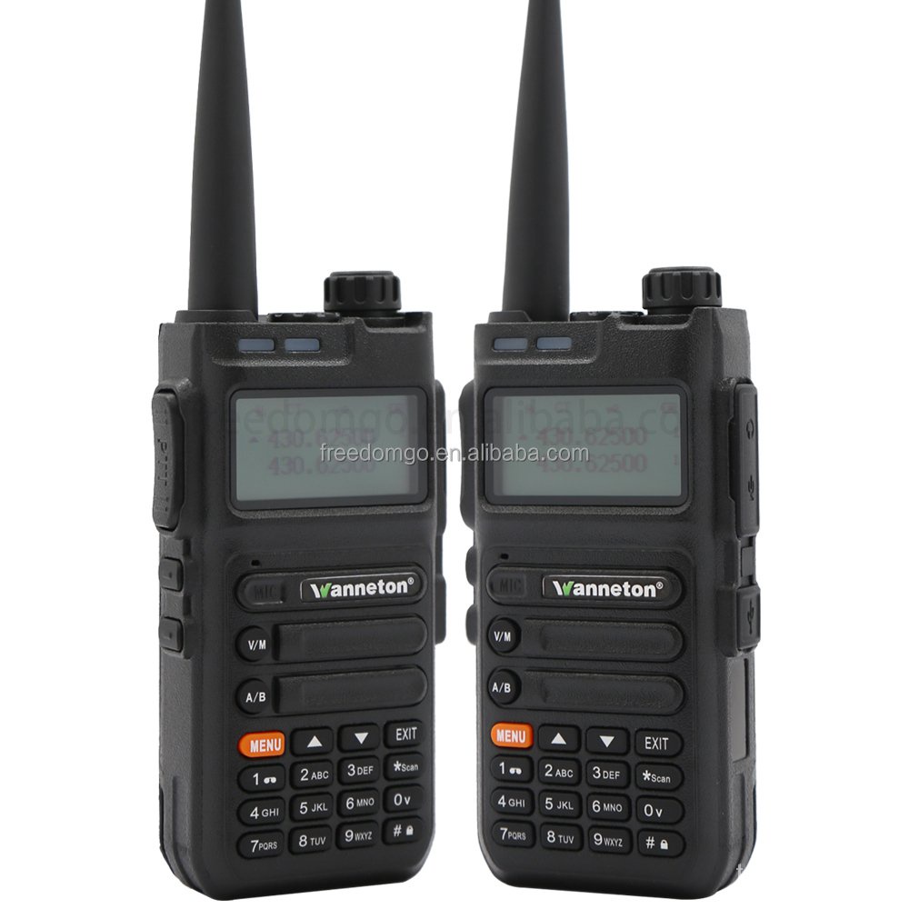 wanneton UV5F PLUS Wireless frequency reading intercom GMRS 462-467MHz ...