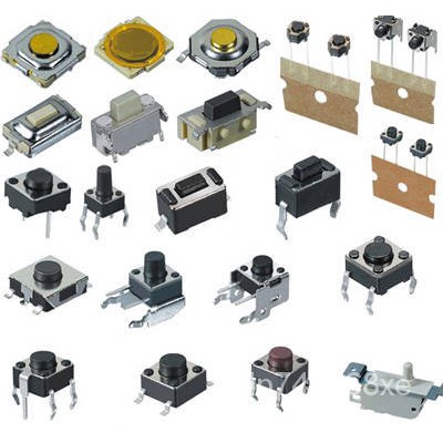 4Pin SMD/2Pin DIP tactile switch Panel PCB Momentary Tactile Tact Push ...