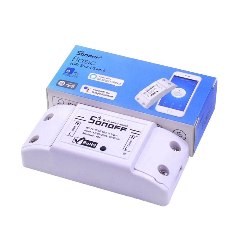 SONOFF Basic Smart Home Automation DIY Intelligent Wifi Wireless Remote ... SONOFF Basic Smart Home Automation DIY Intelligent Wifi Wireless Remote ...