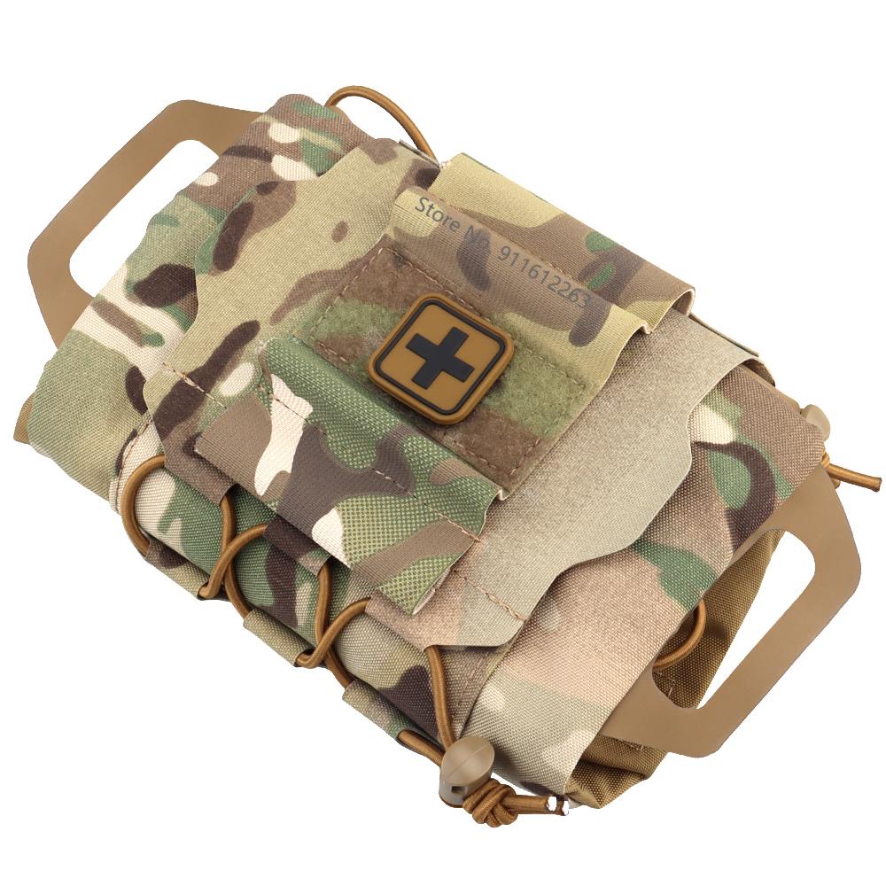 Tactical Molle Medical Pouch IFAK Kits Outdoor Rapid Deployment First ...