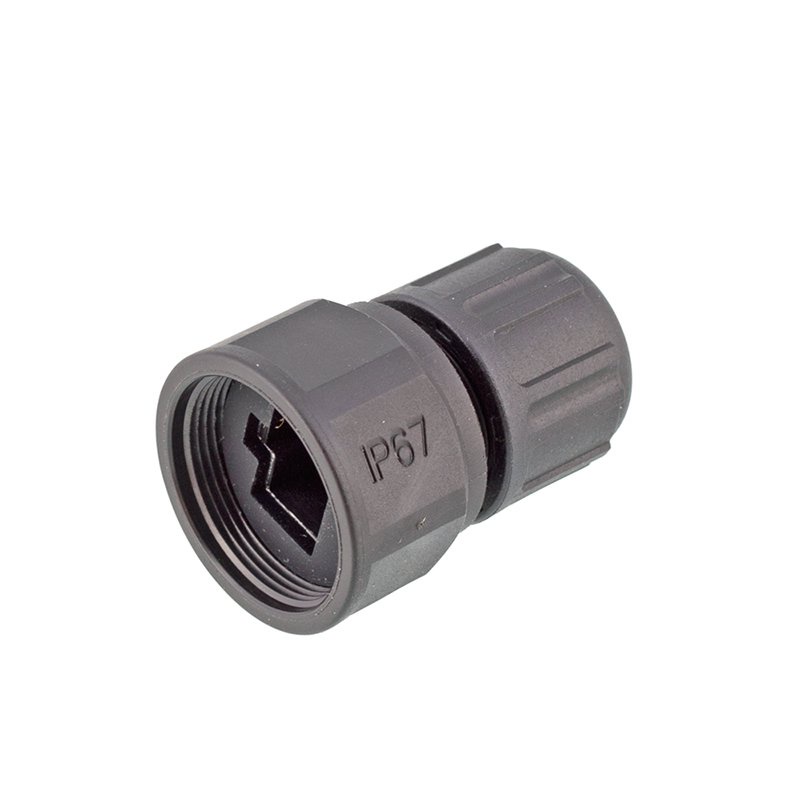 Waterproof RJ45 Pass Through Connector Cat6 RJ45 Male Plug Housing ...