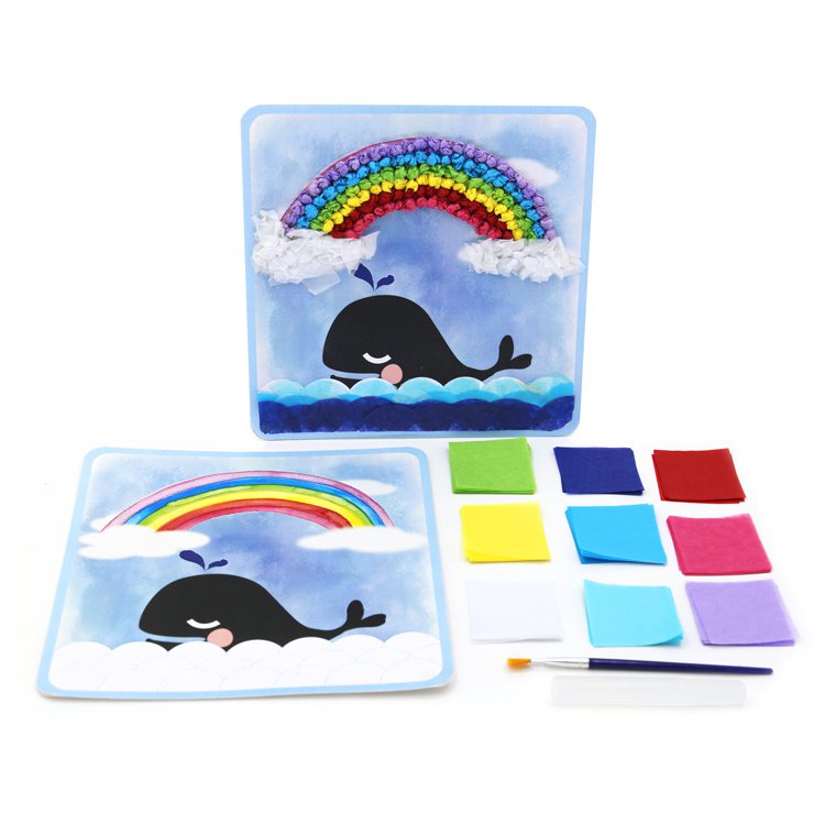 Arts Crafts DIY Projects Scrunch Art Creativity Cut Paper Craft For ...