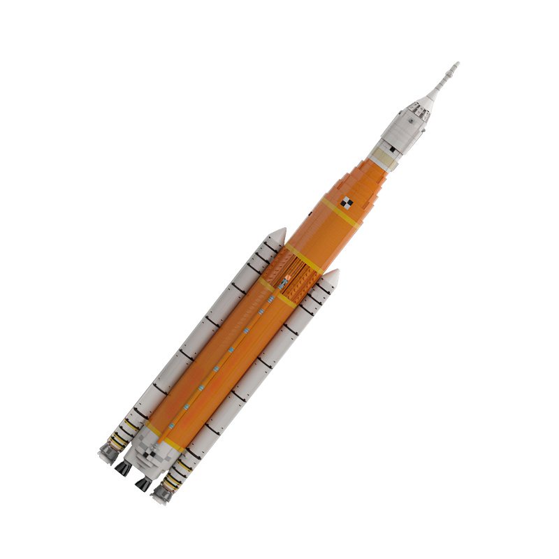 GoldMoc NASA Space Launch System Artemis SLS Block Rocket Model ...