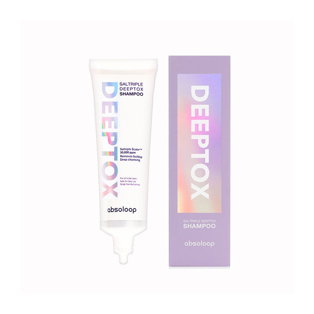 Hair Care Products Absoloop Saltriple Deeptox Shampoo Soothes the Scalp ...