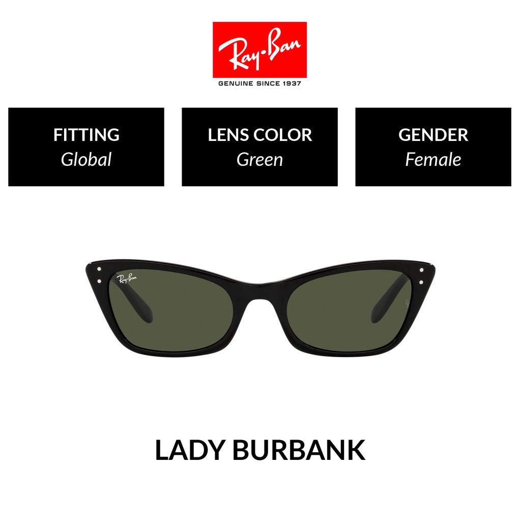 Ray-Ban - Lady burbank RB2299 901/31 - Sunglasses | Shopee Philippines