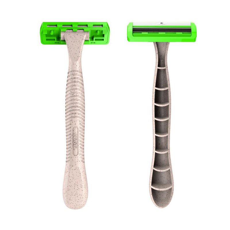 Eco-friendly material bio razor disposable razor for hotel shaving ...