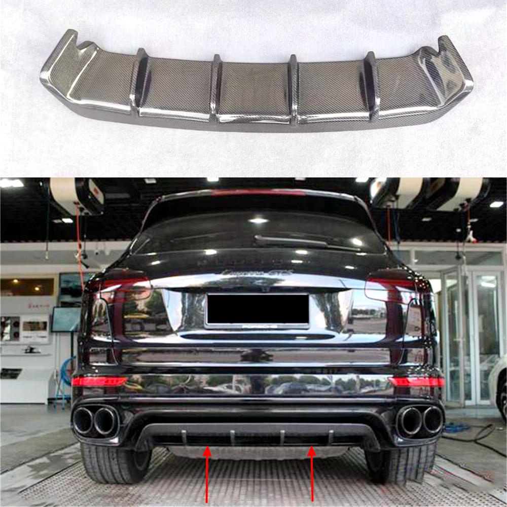 Small Car Body Kit Carbon Fiber Bumper Lip Shovel Spoiler Rear Diffuser ...