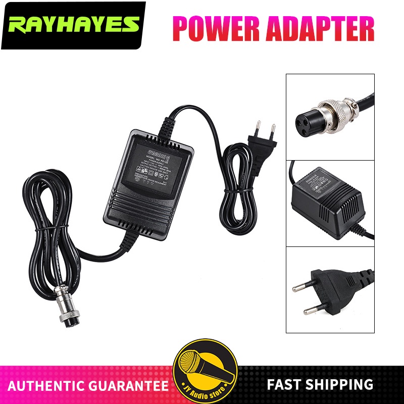 Mixer Power Supply External Voltage Converter 3-pin Output Power ...