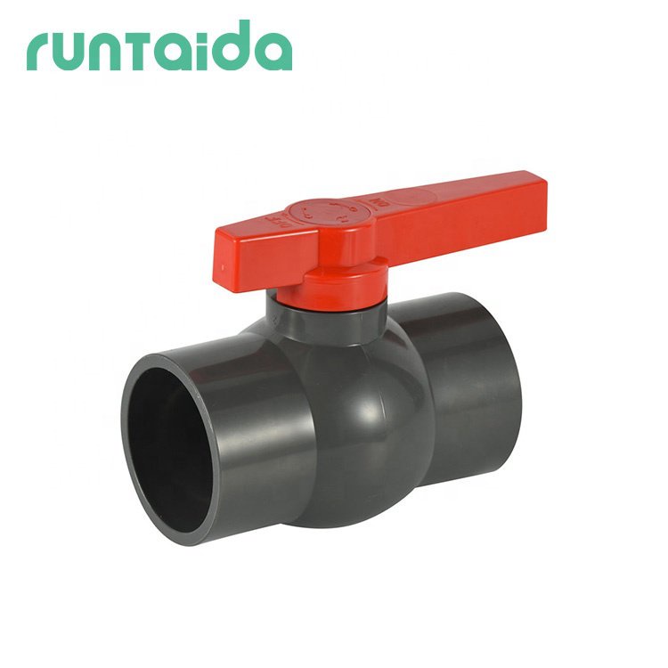 1 inch 4 inch DN10 DN20 DN25 20mm PN16 mini plastic pvc upvc ball valve ...