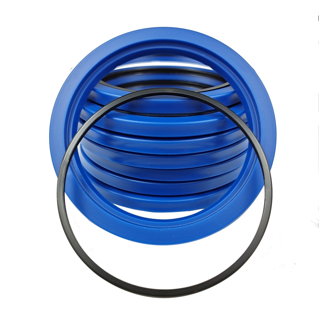 Hydraulic cylinder piston rod buffer ring hby bd bu br oil seal ...
