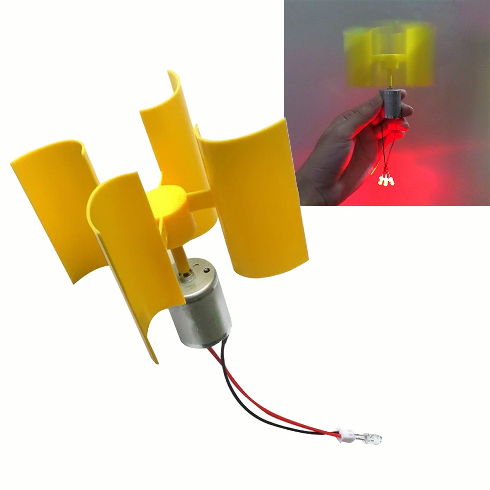 1set Wind Generator Kits Mini Vertical Wind Generator Wind Turbine Kit ...