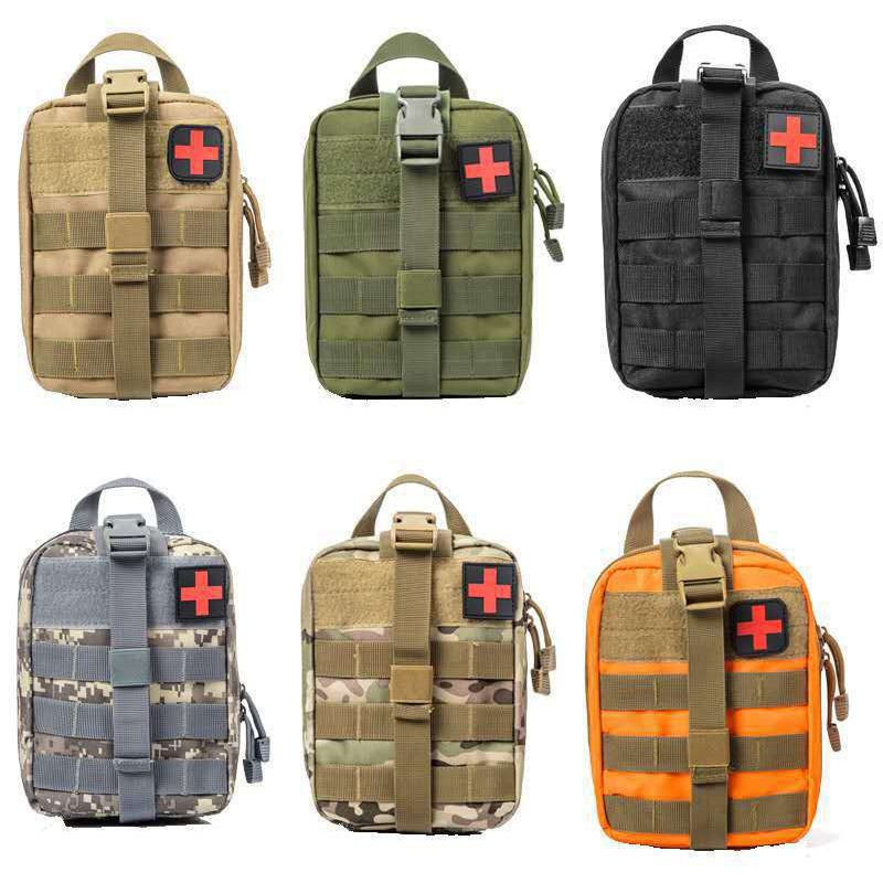Military EDC Kit Tactical First Aid Bag Survival Emergency Hunting Kit ...