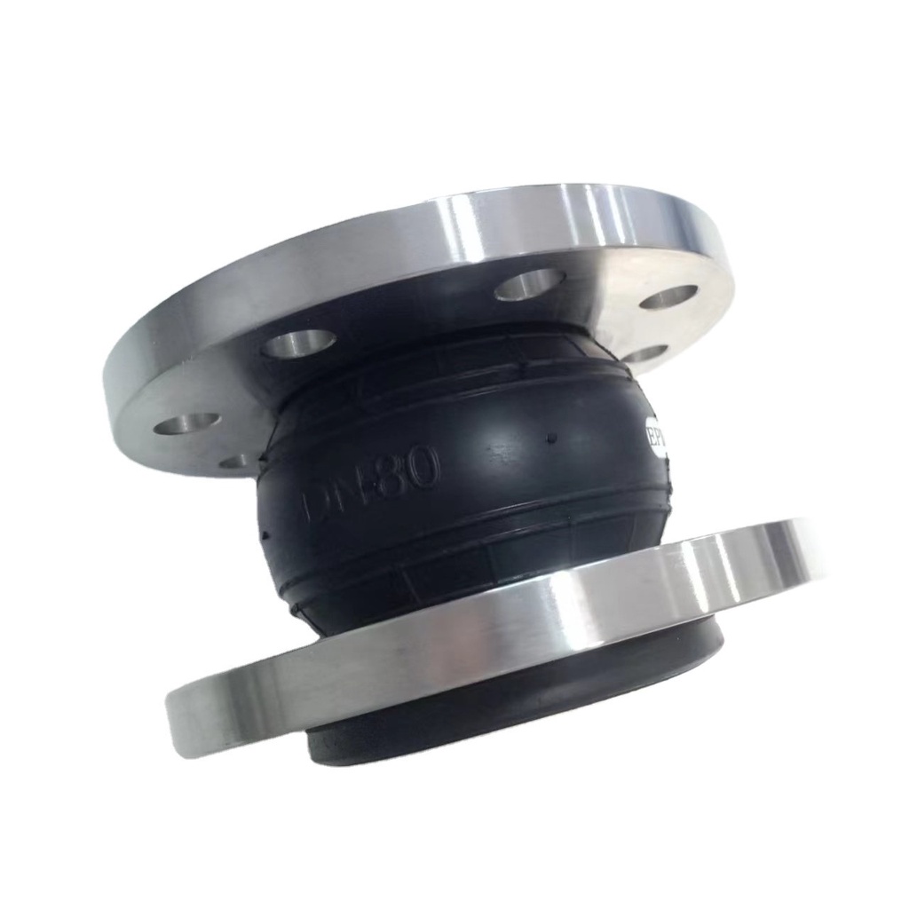 Flexible Universal EPDM Rubber Metal Bellow Expansion Joint With Flange ...