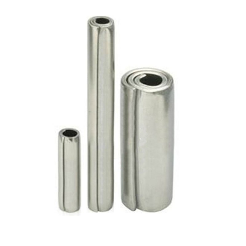Customized stainless elastic slotted split spring dowel lock pin spring ...