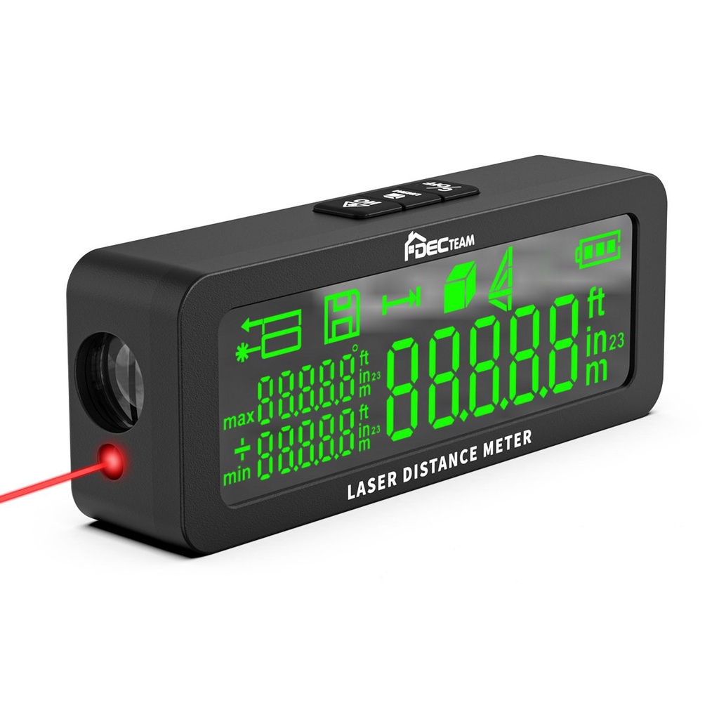 New Listing Rangefinder Laser Distance Meter Red Beam 50m Meter Laser ...