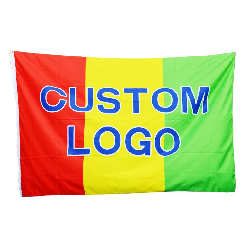 customized outdoor standard advertising 3x5 flags promotion custom ...