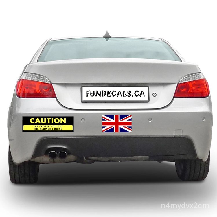 Custom Van/Truck/Car Decal Magnetic UK England Flag Car Sticker ...