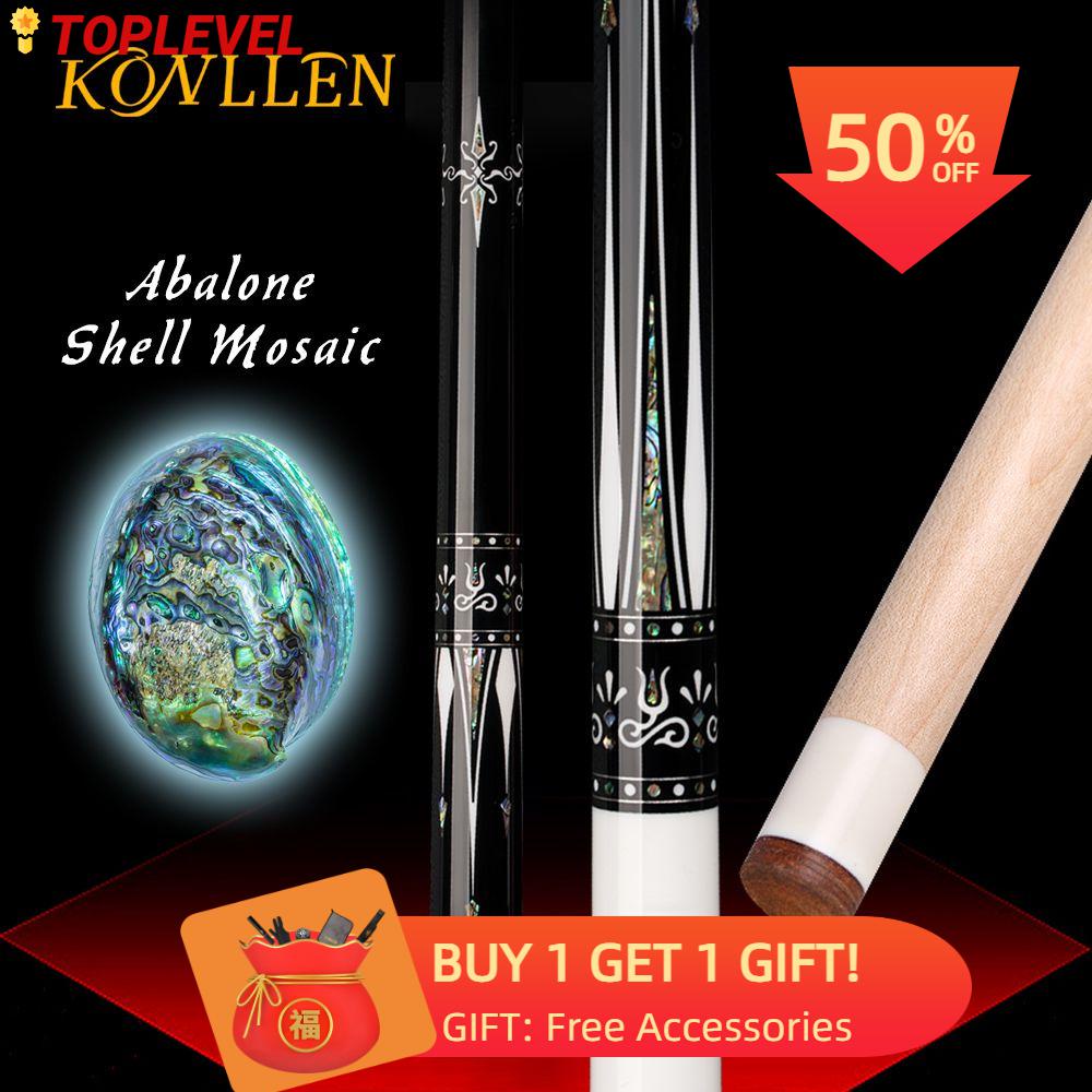 KONLLEN Billiard Carbon Fiber Pool Cue Stick Real Inlay Cue Technology ...