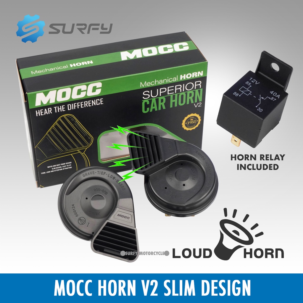 Mocc Horn V2 112db 12v Mechanical Superior Original Waterproof Included ...