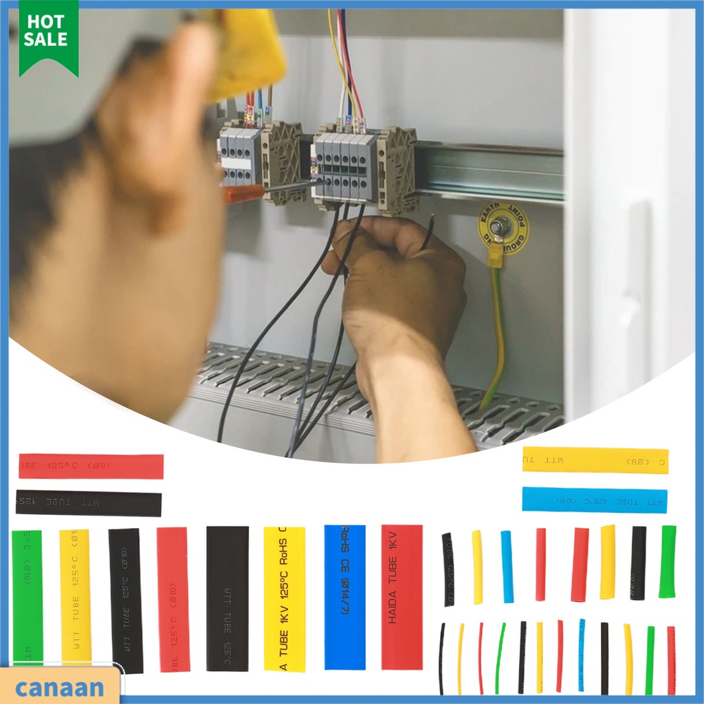 (CA)Heat Resistant Heat Shrinkable Tubes 2:1 Heat Shrink Ratio Electric ...