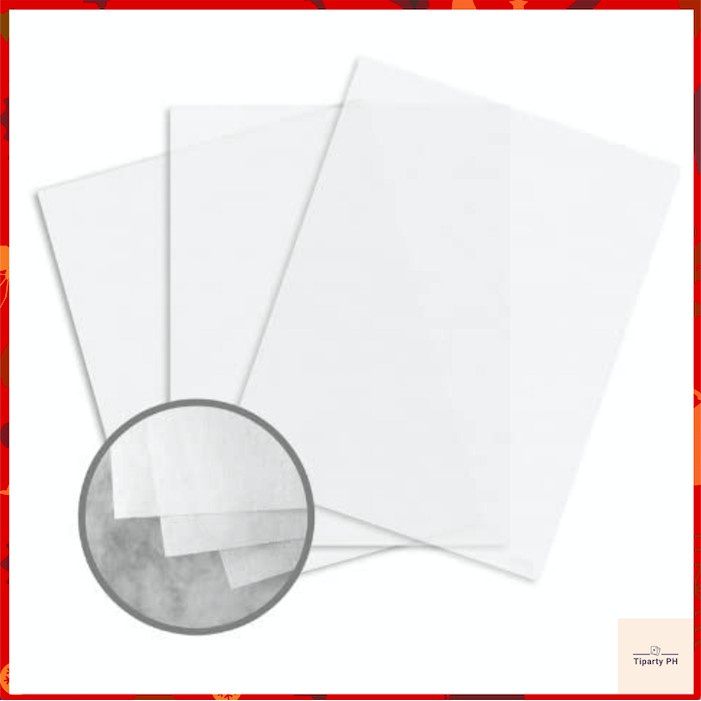 100 PCS Onion Skin Paper and Newsprint for Arts and Packaging | Shopee ...