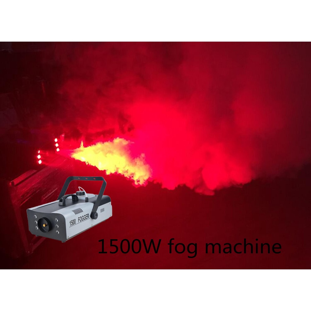 Colored 1500W smoke machine colorless smoke machine stage effect smoke ...