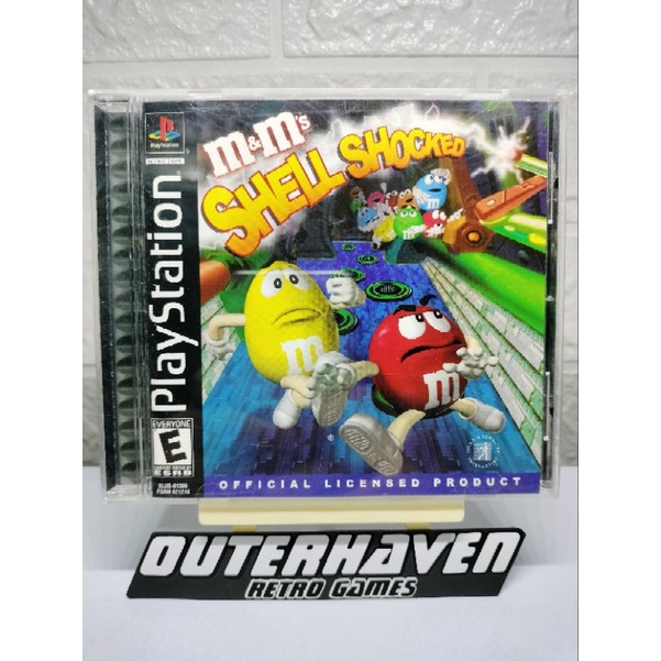 PS1 M&M's Shell Shocked NTSC UC (Standard Edition) | Shopee Philippines