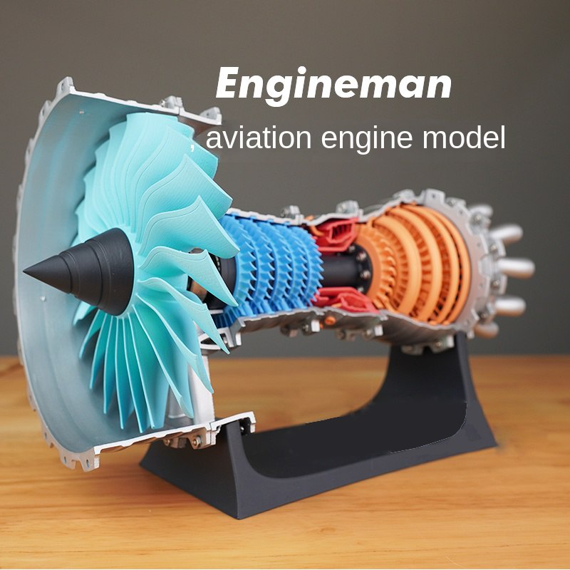DIY Aviation Turbofan Engine Assembly Model Aircraft Engine Assembly ...