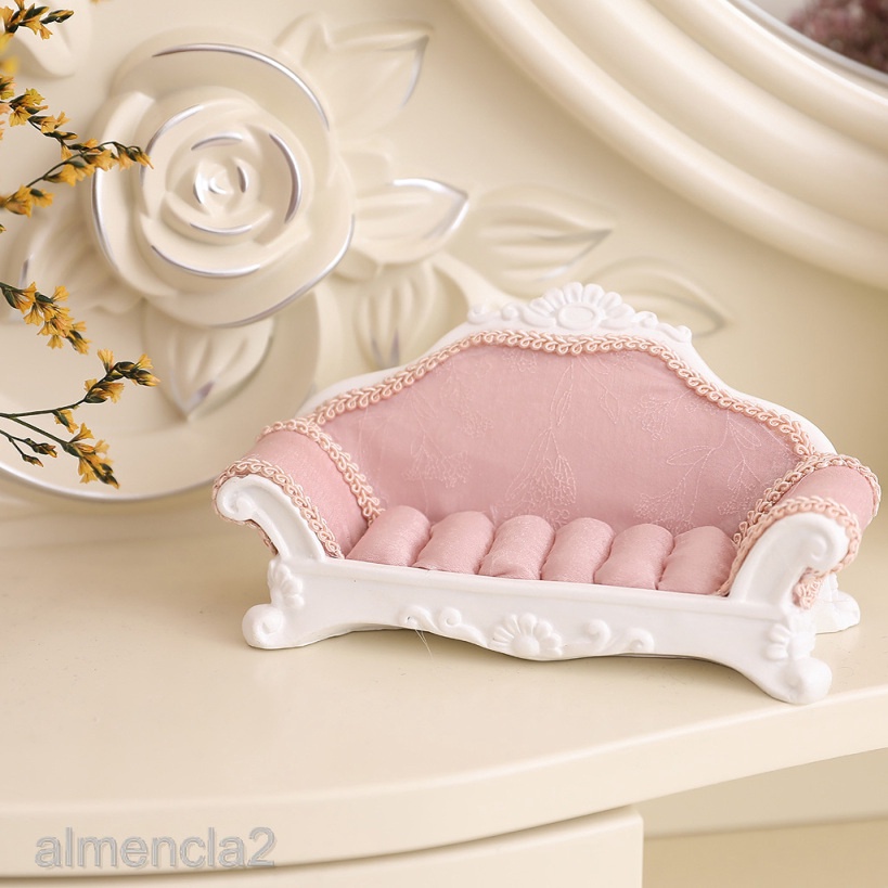 Ring Slots Sofa Stand Holder Showcase Jewelry Photo Prop Wedding Resin ...