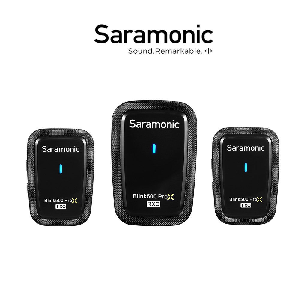 Saramonic Blink500 ProX Q10/Q20 Wireless Microphone 2.4GHz Dual-Channel ...