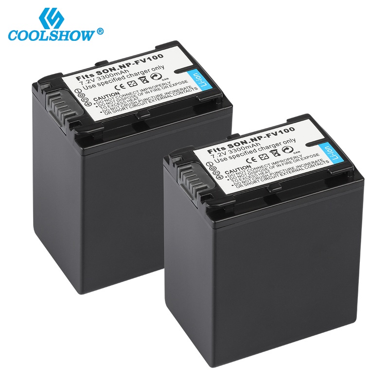NP FV100 NP-FV100 NPFV100 Batteries for Sony NP FV30 FV50 FV70 SX83E ...
