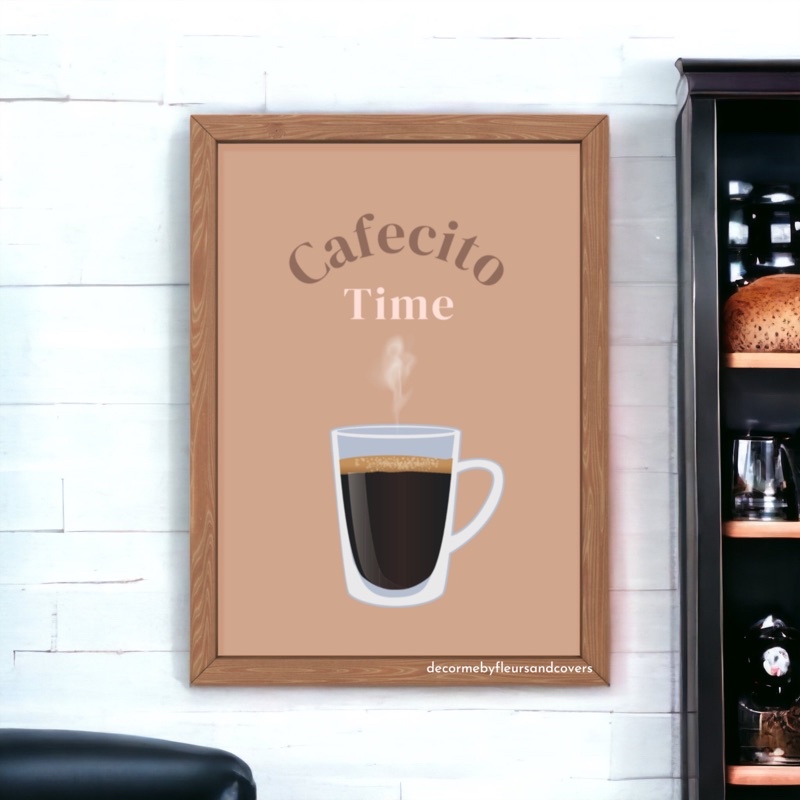COFFEE BAR COFFEE NOOK WALL DECOR FRAMES MIIMALIST AESTHETIC DESIGN ...
