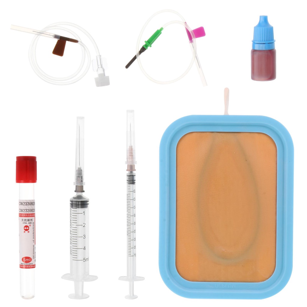 Blood Training Artificial Human Skin Pad Injection Practice ...