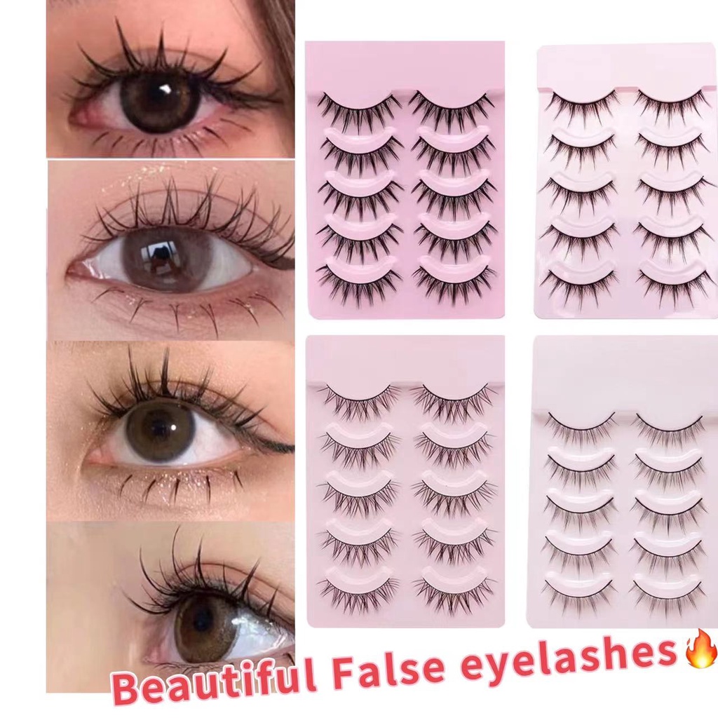 Beautiful Princess Style Natural 3D False Eyelashes CM | Shopee Philippines