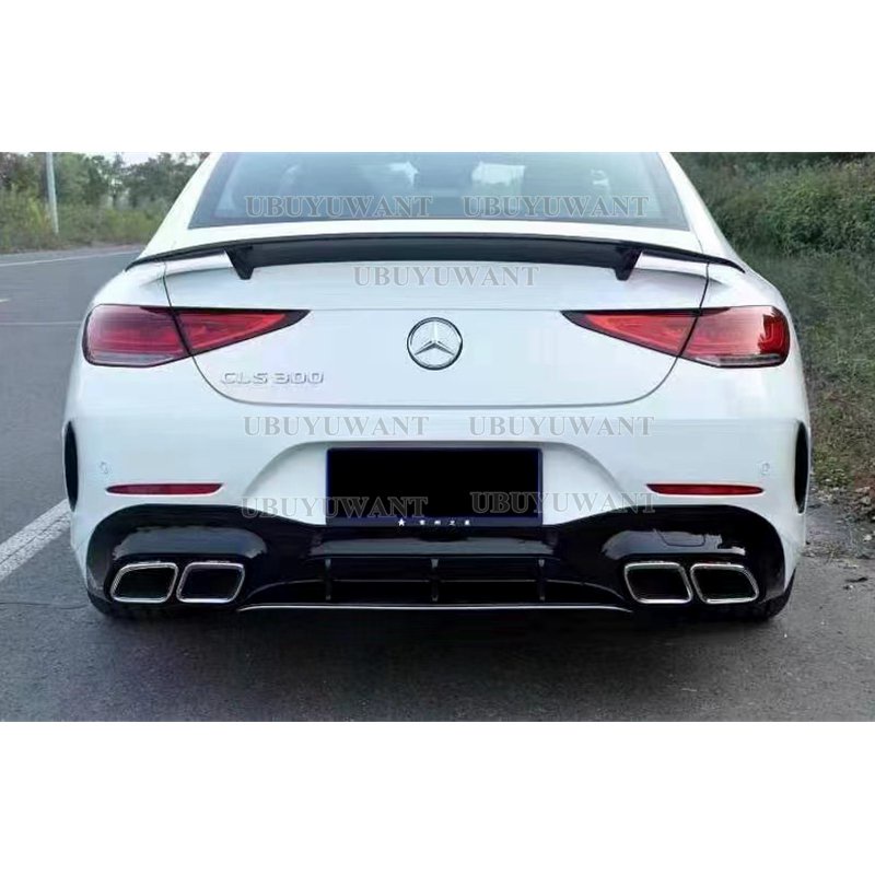 For Mercedes CLS Class W257 Spoiler Carbon Fiber Rear Trunk Spoiler ...